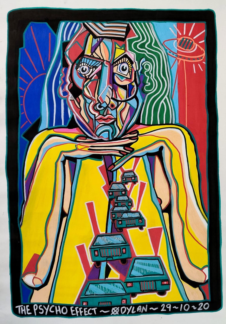 DYLAN GILL - THE PSYCHO EFFECT For Sale at 1stDibs