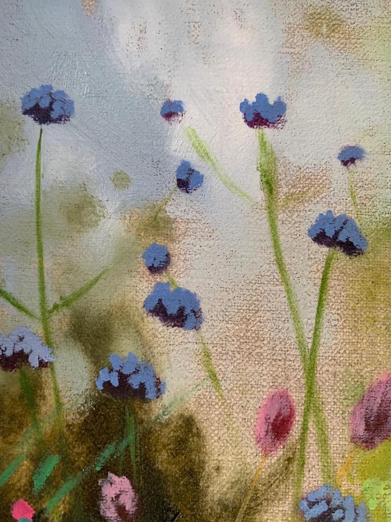 Dylan Lloyd - Dylan Lloyd, Garden Study XII, Floral Artwork, Landscape ...