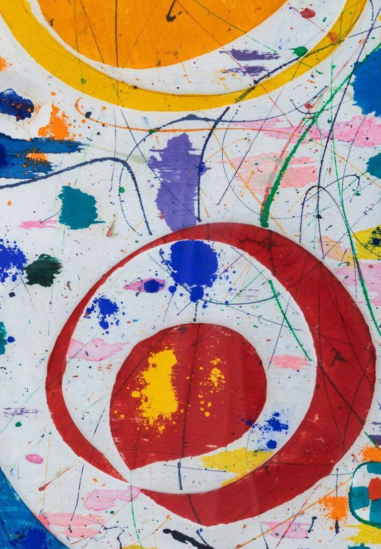 Untitled, 1981, Sam Francis Monotype For Sale at 1stDibs