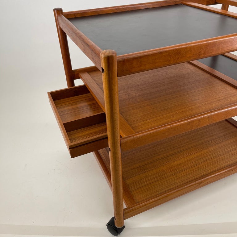 Dyrlund Bar Cart Trolley, Denmark 1960s For Sale at 1stDibs