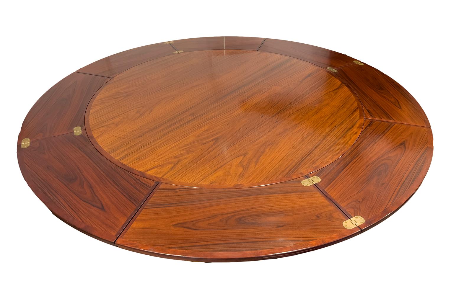 Dyrlund Flip Flap Lotus Table For Sale at 1stDibs