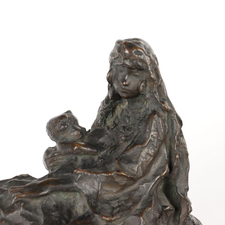 E. Bazzaro Sculpture Bronze Italy XIX-XX Century For Sale at 1stDibs