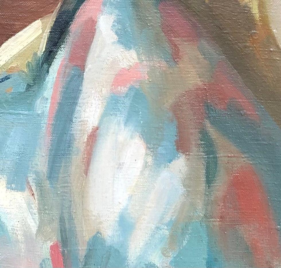 E. Rosselli - The woman in the yellow turban For Sale at 1stDibs