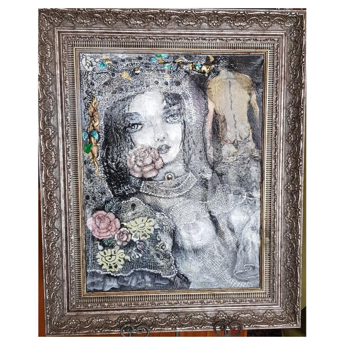 E. SILKE – 2023 The lady with sad eyes For Sale at 1stDibs