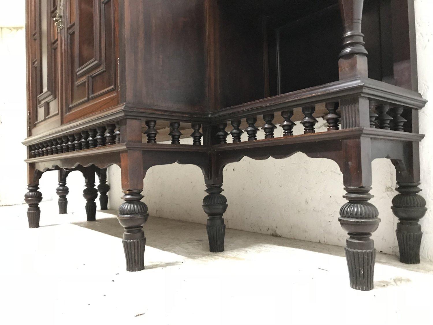 E W Godwin Attribute by Collinson and Lock Rosewood Cabinet, London ...