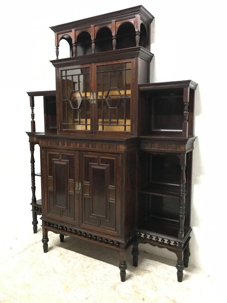 E W Godwin Attribute by Collinson and Lock Rosewood Cabinet, London ...