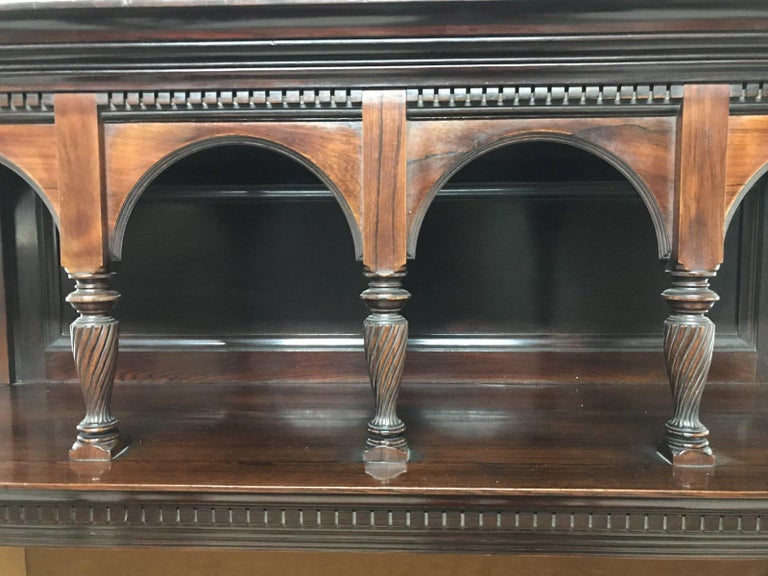 E W Godwin Attribute by Collinson and Lock Rosewood Cabinet, London ...