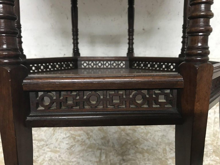 E W Godwin, Attributed to Anglo Japanese Rosewood Eight Leg Table For ...