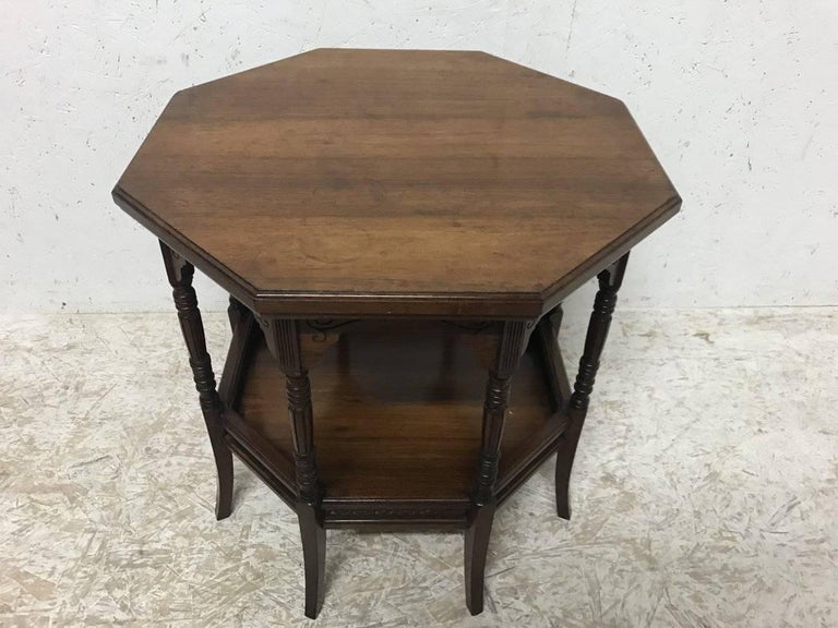 E W Godwin, Attributed to Anglo Japanese Rosewood Eight Leg Table For ...
