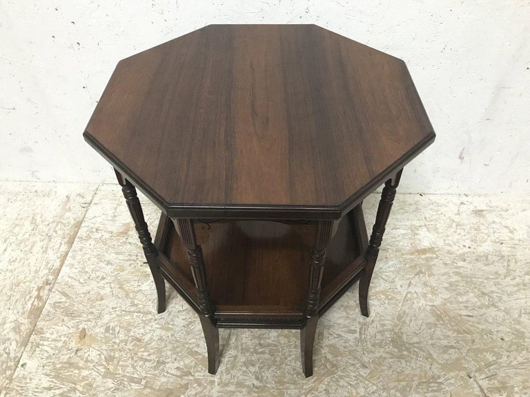 E W Godwin, Attributed to Anglo Japanese Rosewood Eight Leg Table For ...