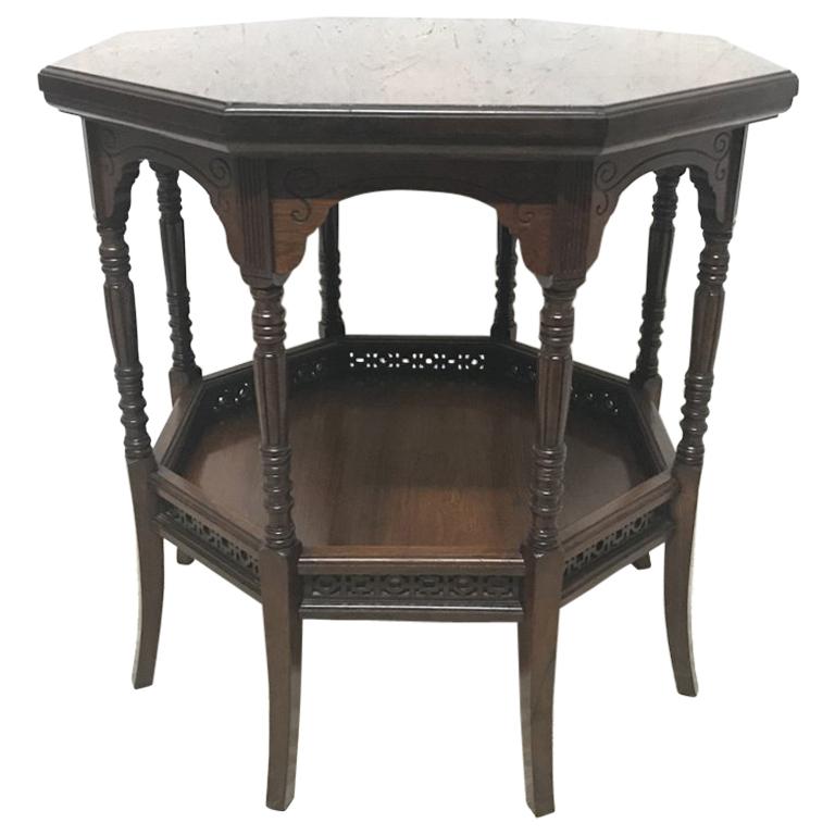 E W Godwin, Attributed to Anglo Japanese Rosewood Eight Leg Table For ...
