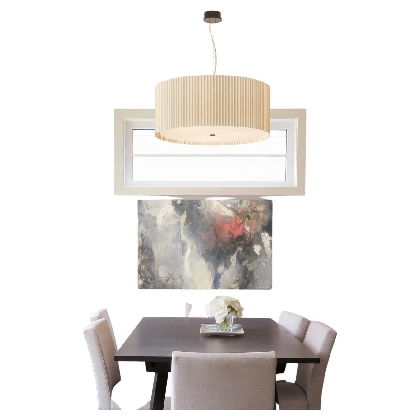 E5 Pleated Ceiling Lamp For Sale at 1stDibs