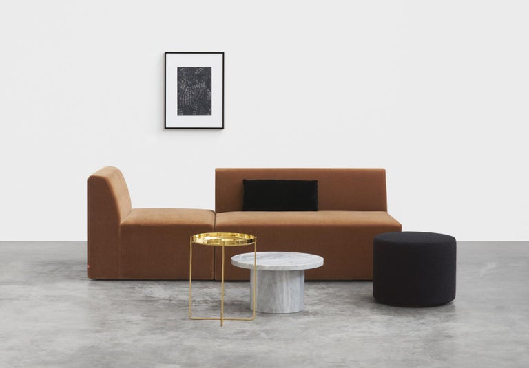 e15 Habibi Polished Brass Side Table designed by Philipp Mainzer For ...