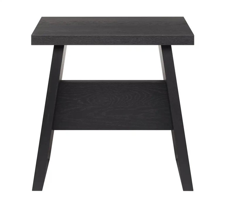 e15 Jet Black Langley Wood Side Table by David Chipperfield For Sale at ...