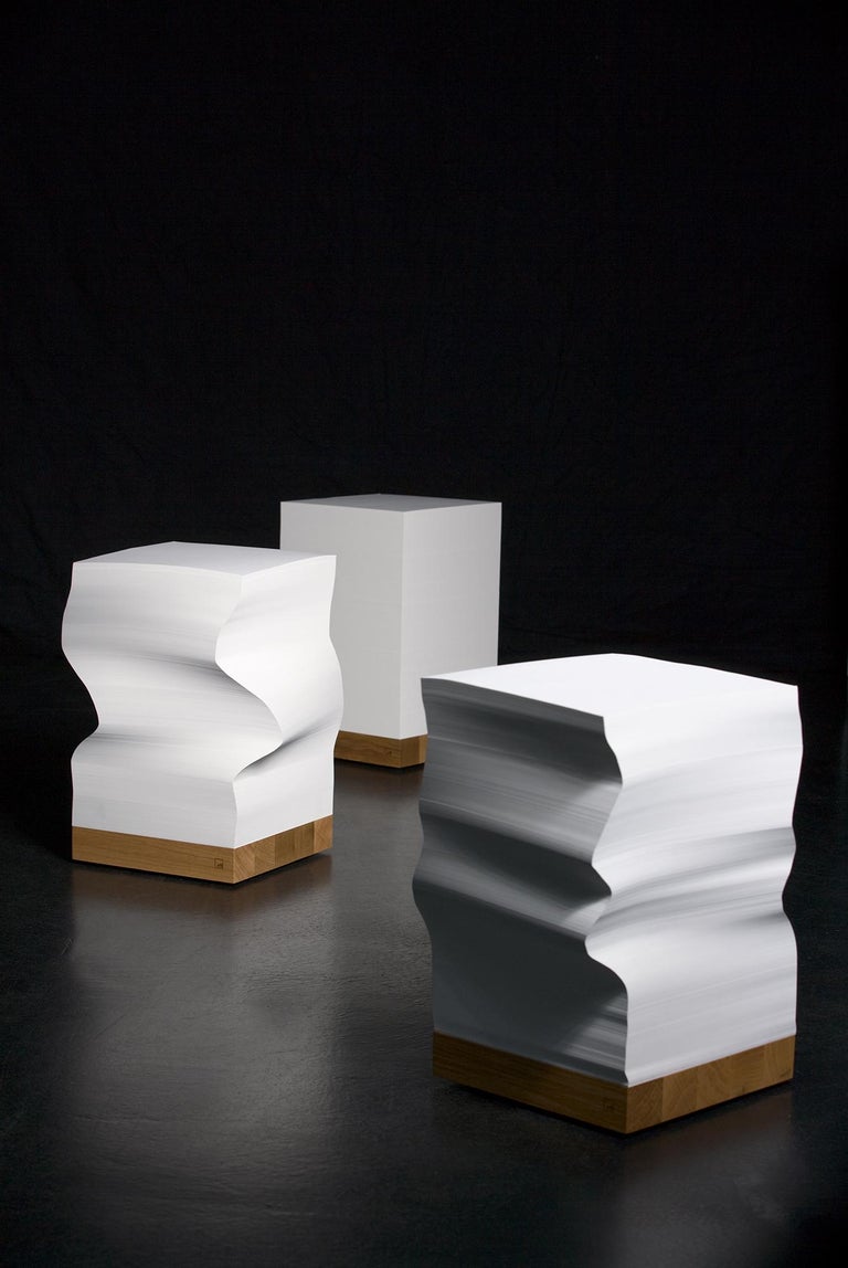 e15 Selected Munken Cube in Paper and Oak by Philipp Mainzer and Juno ...