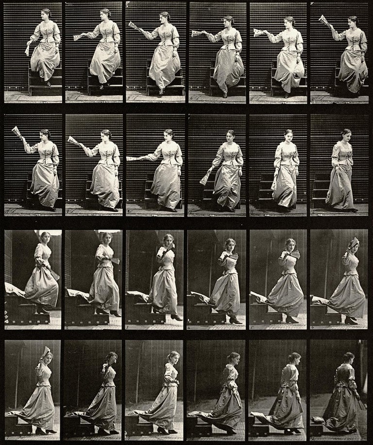 Eadweard Muybridge - Human and Animal Locomotion. Plate 140. For Sale ...