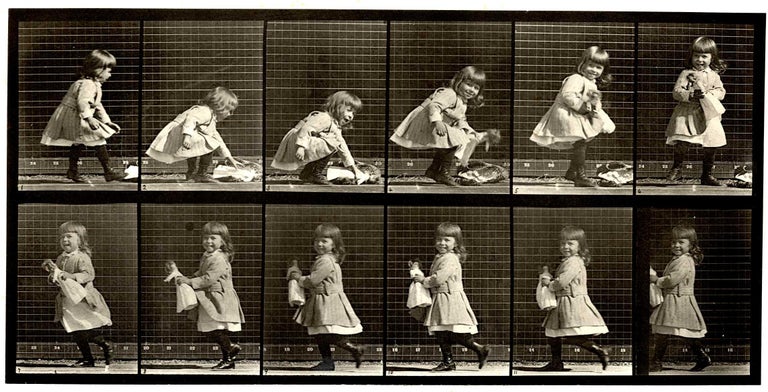 Eadweard Muybridge - Human and Animal Locomotion. Plate 481. For Sale ...