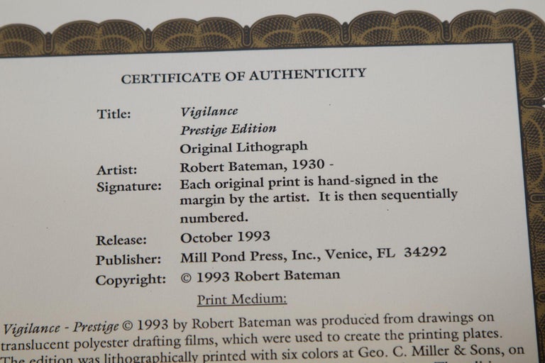 Eagle Bust Signed Limited Edition Original Lithograph by Robert Bateman ...