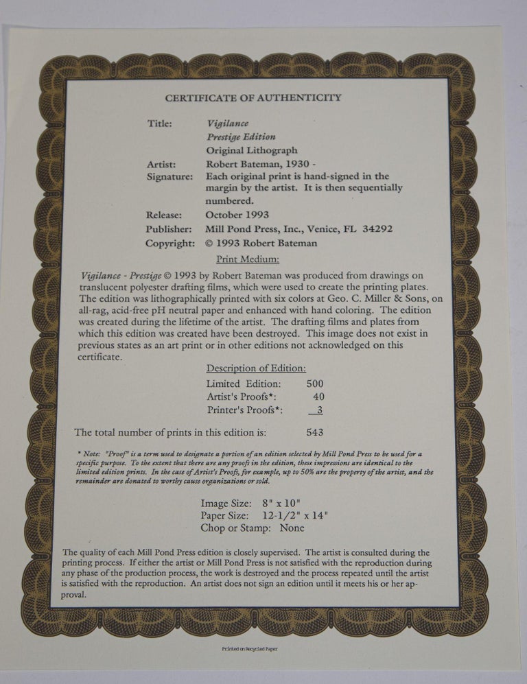 Eagle Bust Signed Limited Edition Original Lithograph by Robert Bateman ...