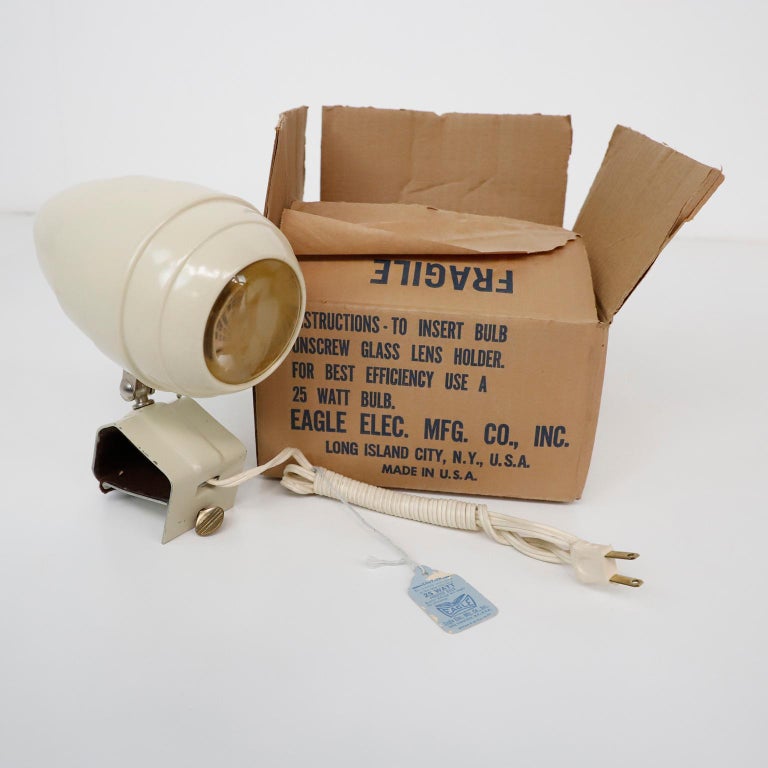 Eagle Electric Co. Bakelite Bullet Desk Lamp For Sale at 1stDibs