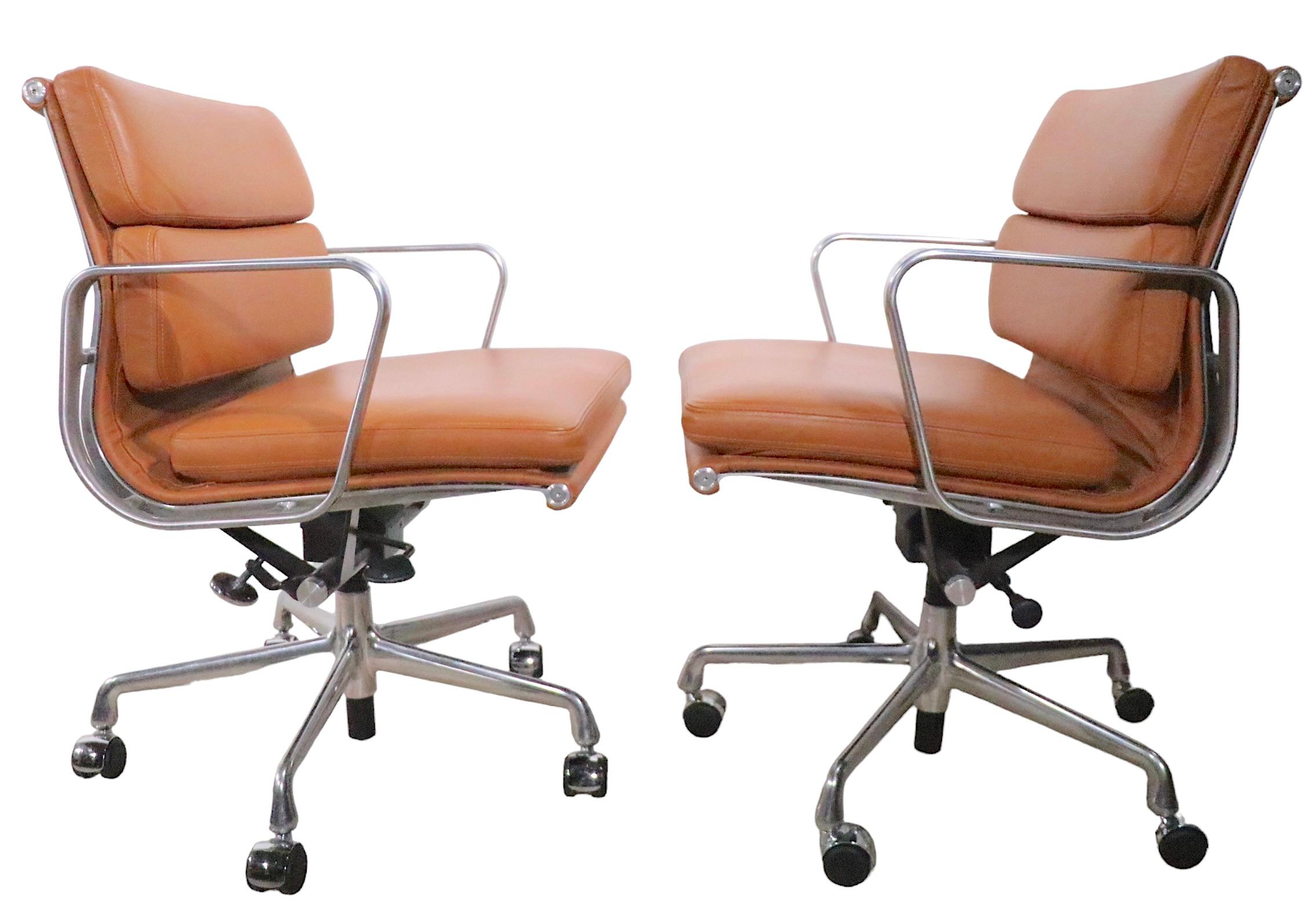 Eames Aluminum Group Soft Pad Swivel Tilt Desk, Office, Dining Chair 7 ...