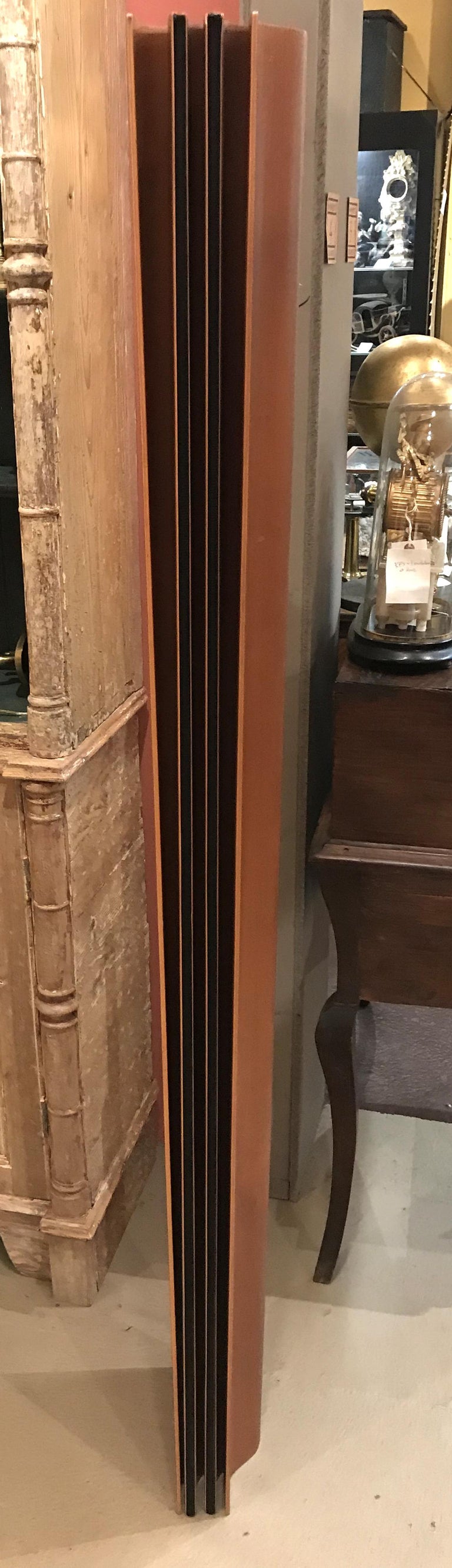 Eames Cherry Plywood Six Panel Folding Screen for Herman Miller at ...