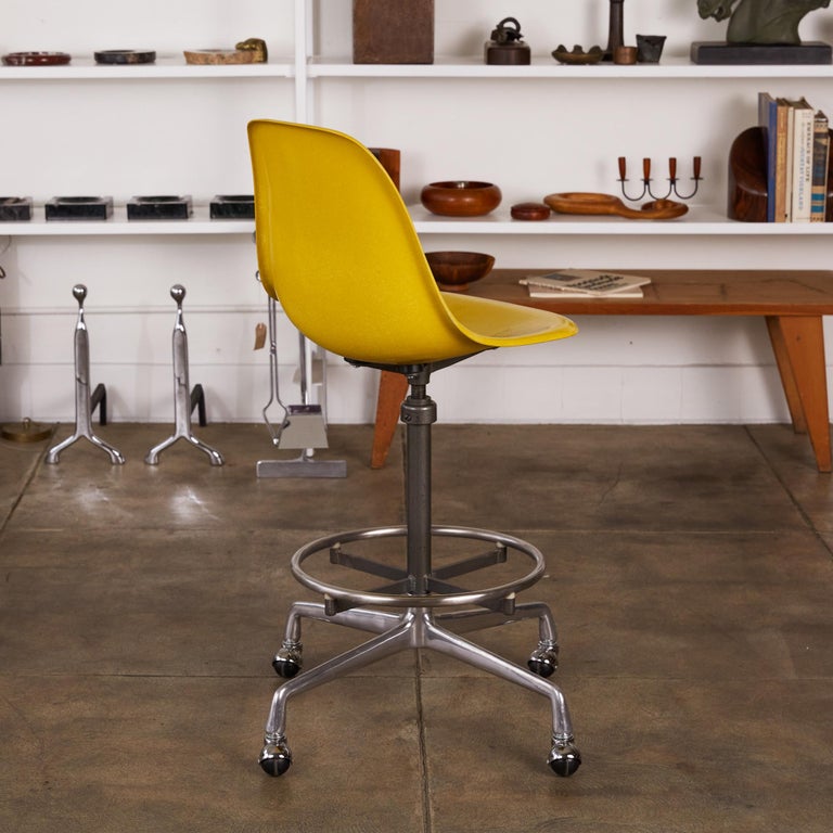 Eames Drafting Stools for Herman Miller at 1stDibs
