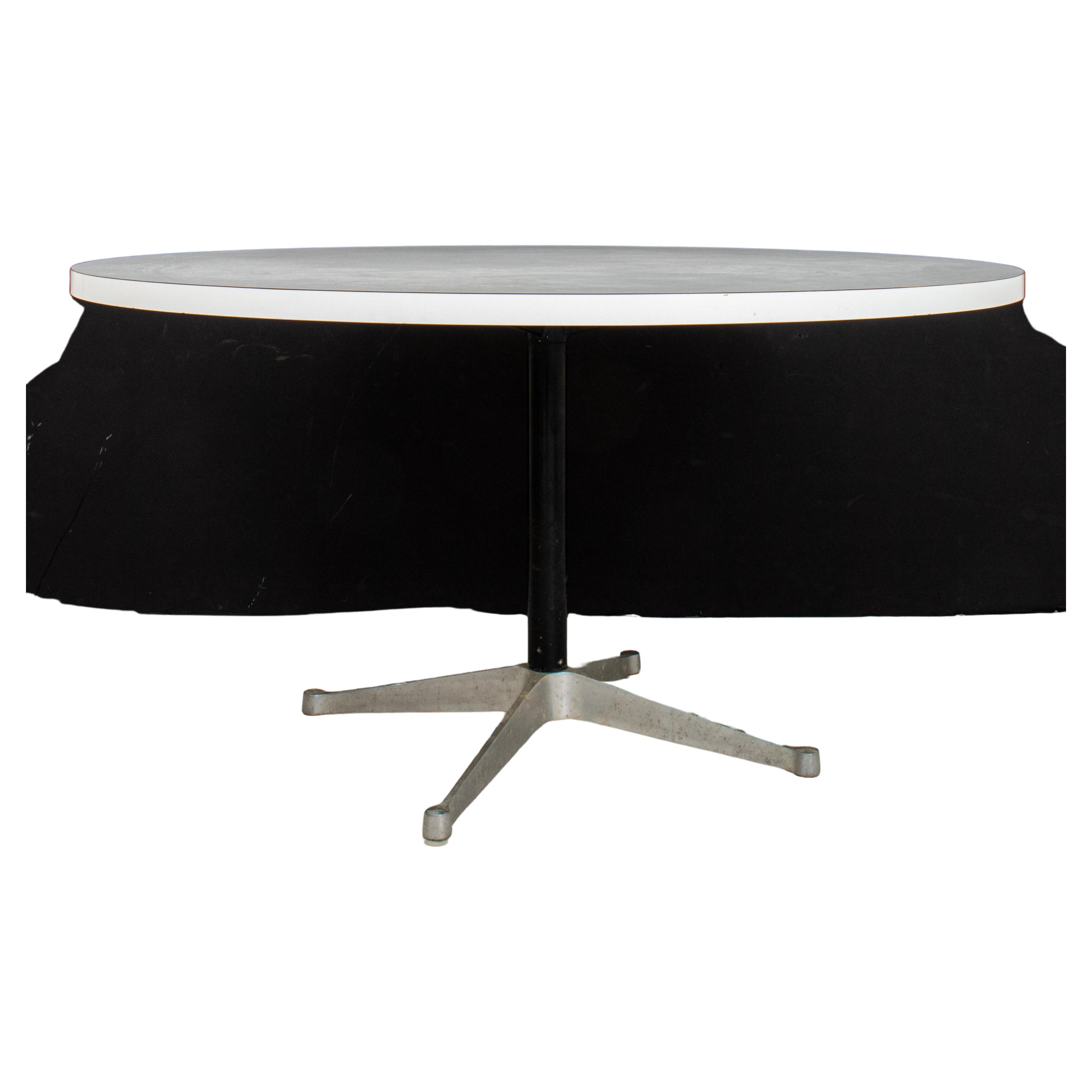 Eames for Herman Miller Circular Dining Table For Sale at 1stDibs