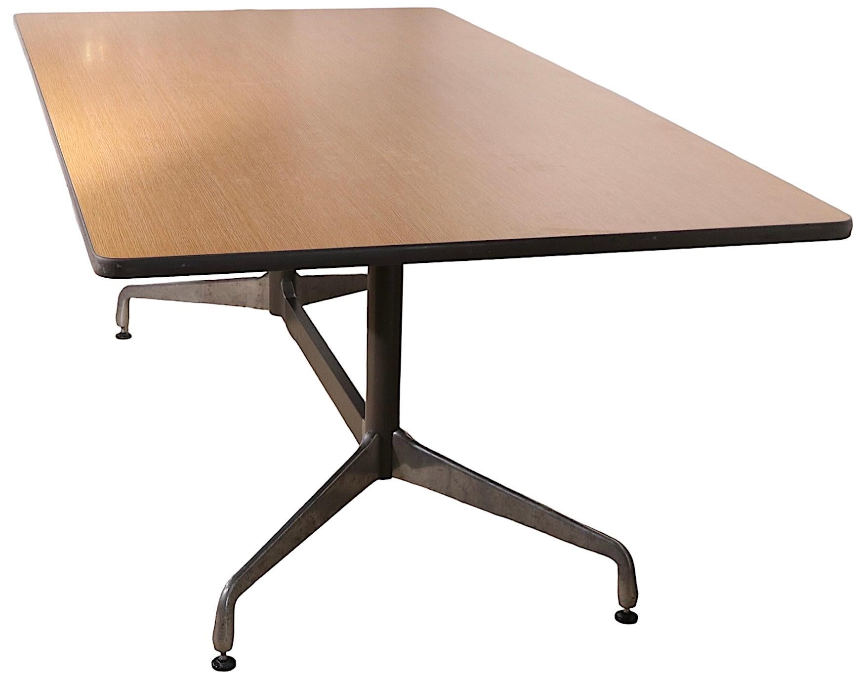 Eames for Herman Miller Conference Dining Table at 1stDibs