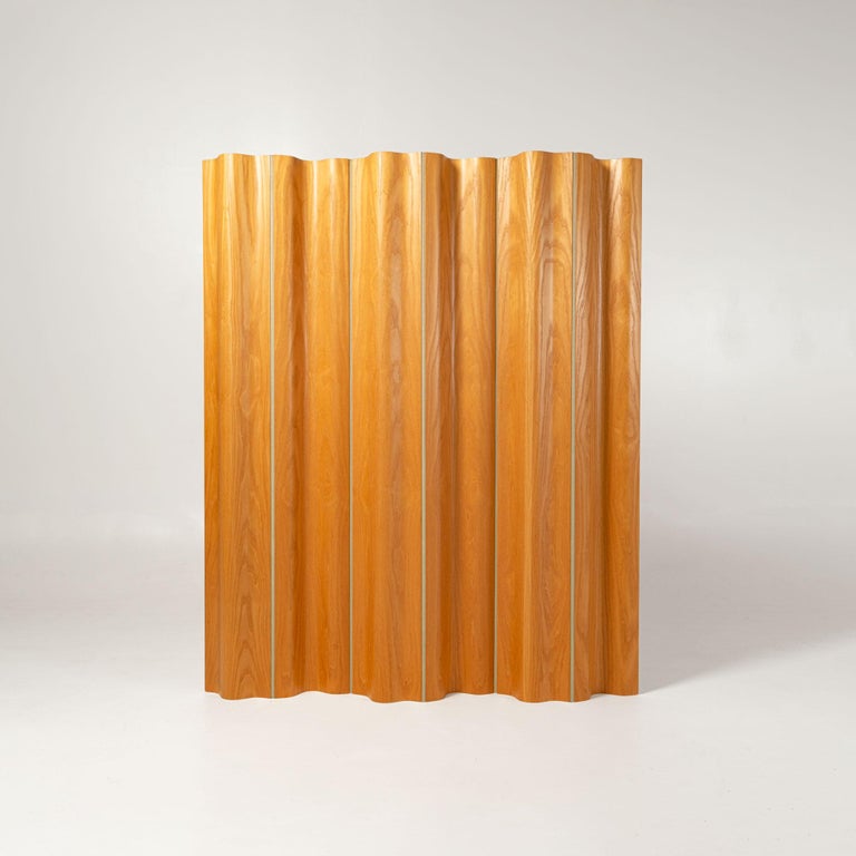 Eames for Herman Miller Privacy Screen FSW-6 in Golden Ash at 1stDibs