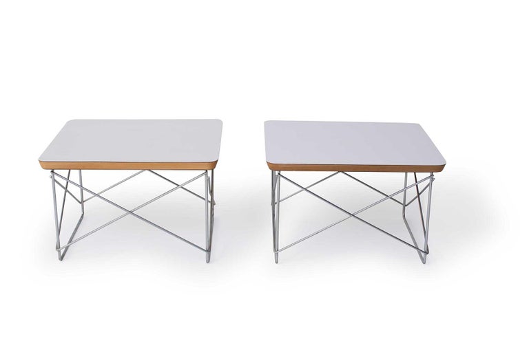 Eames Herman Miller LTR Side Tables at 1stDibs