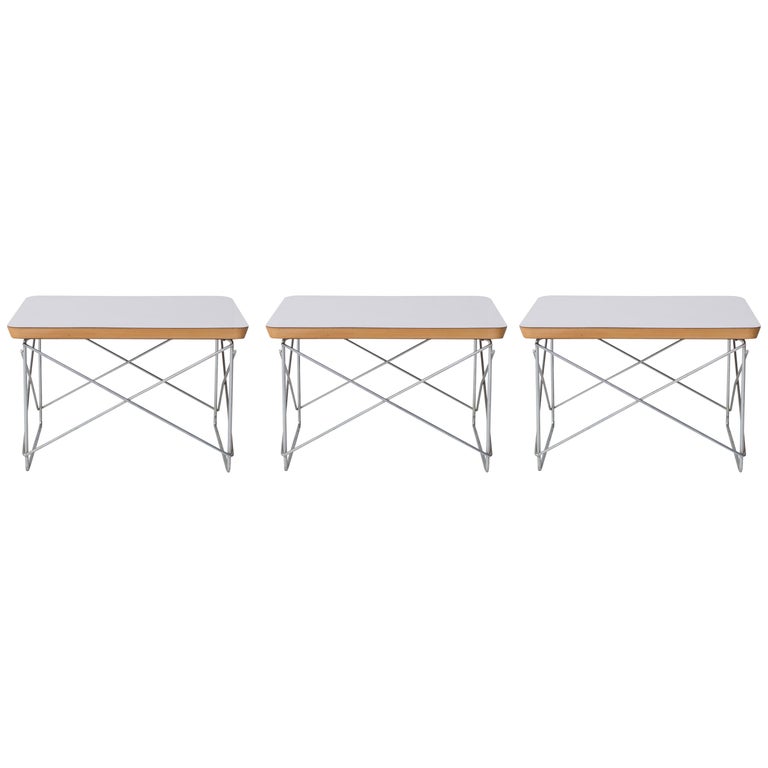 Eames Herman Miller LTR Side Tables at 1stDibs