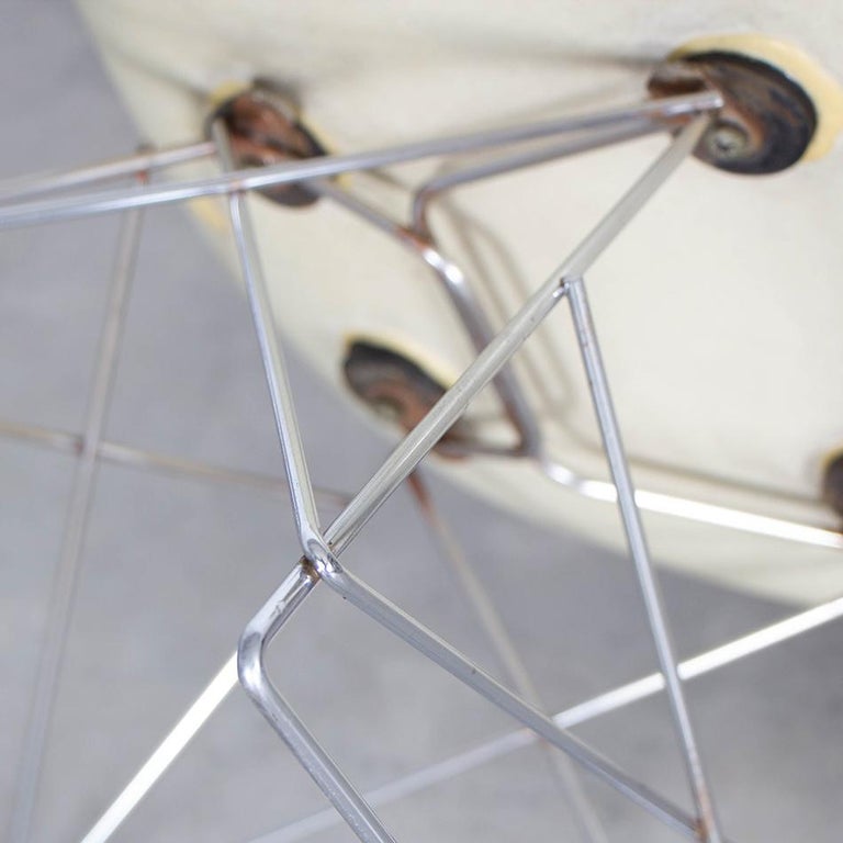 Eames LAR Lounge Chairs with Original Alexander Girard Fabric, Herman ...