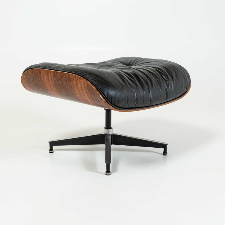 Eames Lounge Chair and Ottoman 670/671 Third Gen Rosewood Restored ...