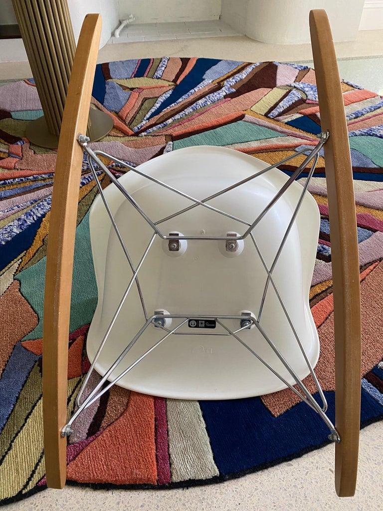 Eames Molded Armchair, Rocker Base designed by Charles and Ray Eames at ...