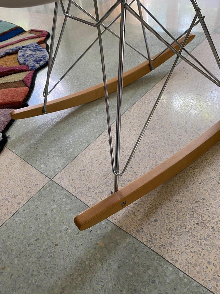 Eames Molded Armchair, Rocker Base designed by Charles and Ray Eames at ...