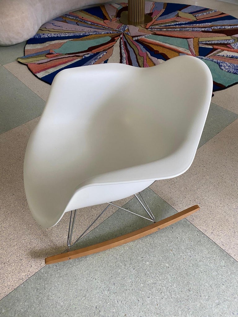 Eames Molded Armchair, Rocker Base designed by Charles and Ray Eames at ...