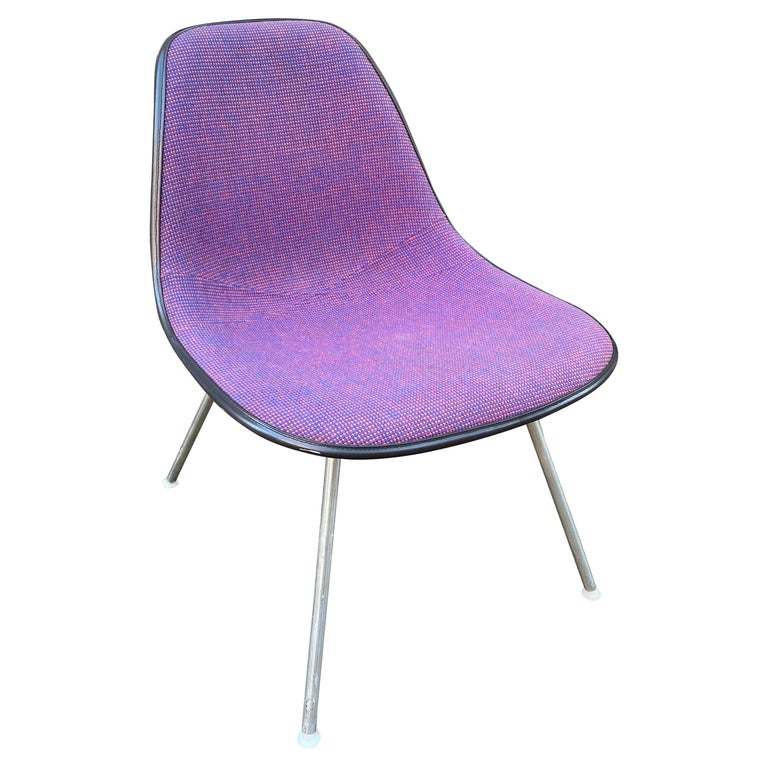 Eames Side Shell with Original Girard Fabric at 1stDibs