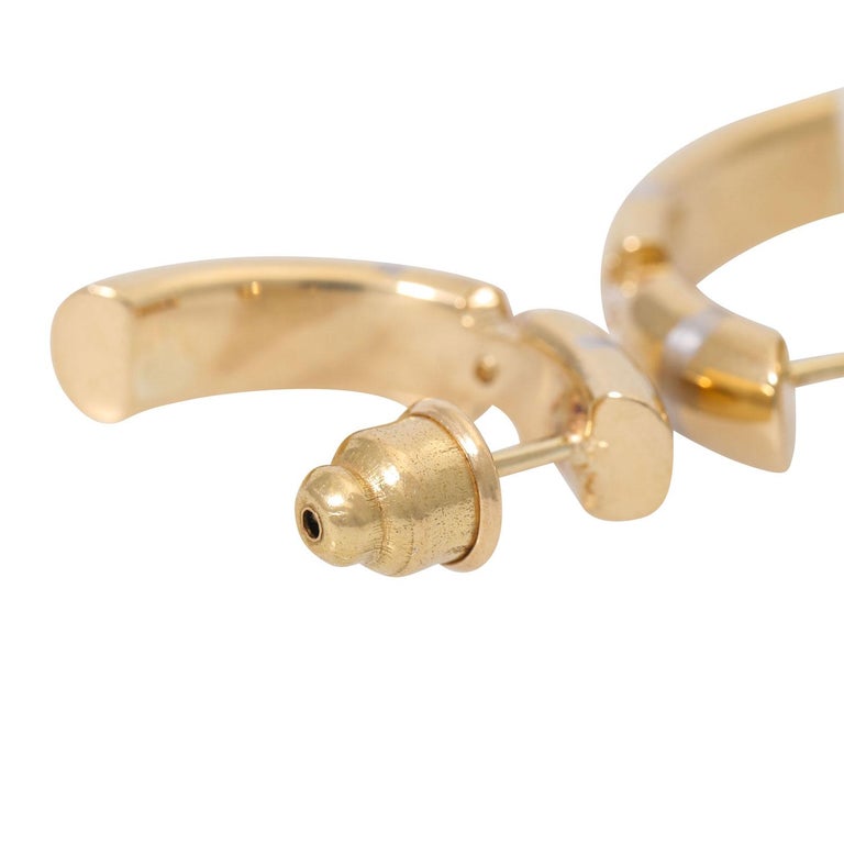 Ear Connectors with 2 Brilliant For Sale at 1stDibs