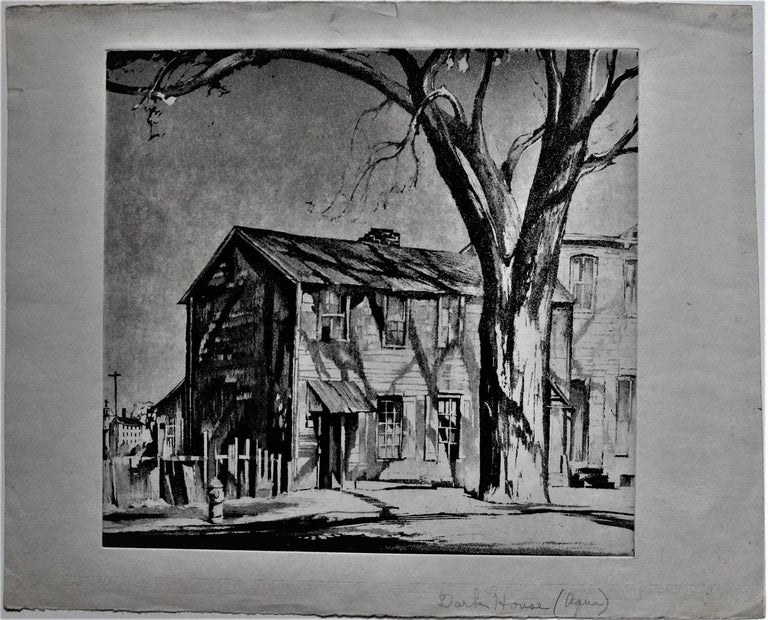 Earl Horter - Dark House (Philadelphia). For Sale at 1stDibs