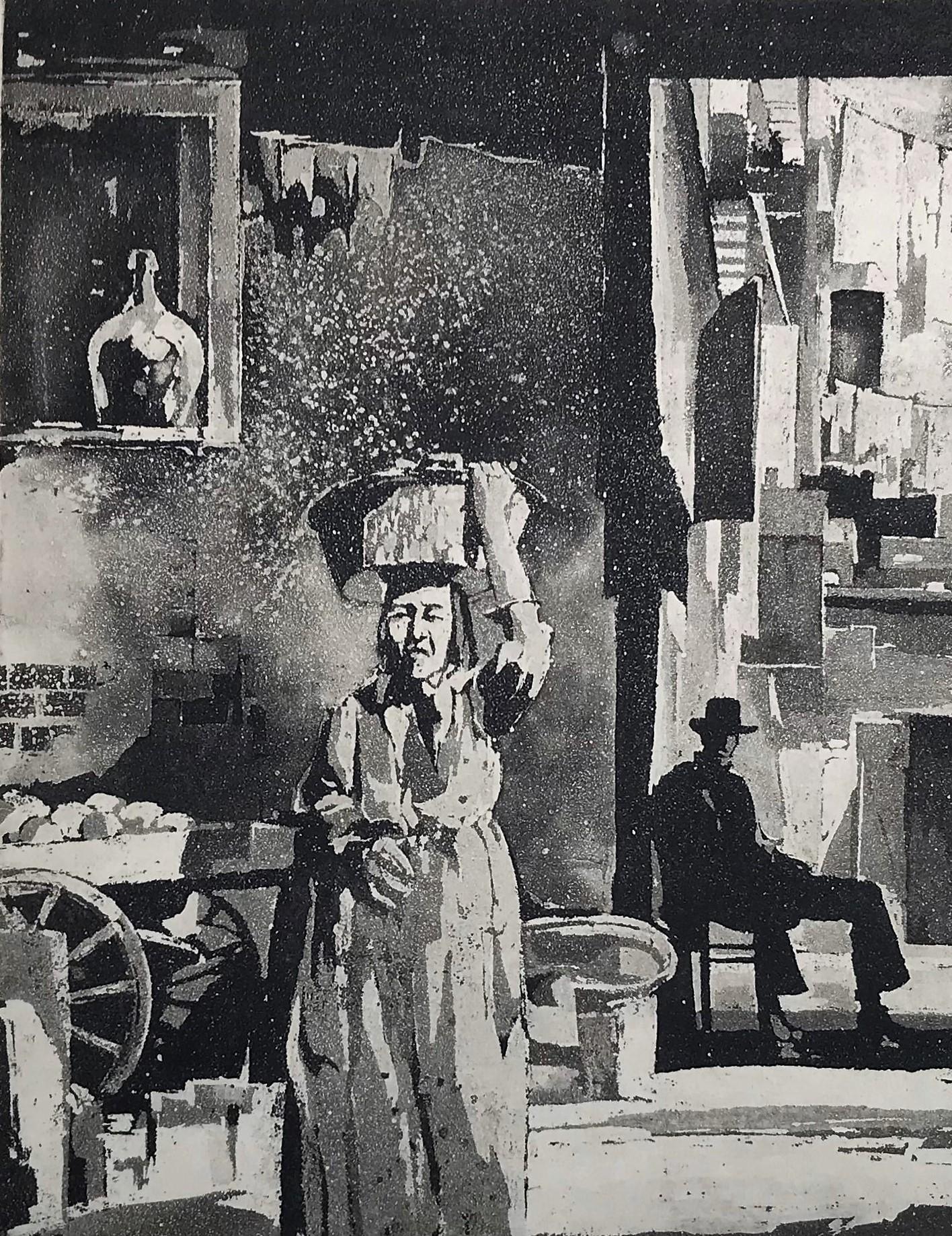 Earl Horter - Old Chinatown (New York) at 1stDibs | earl horter
