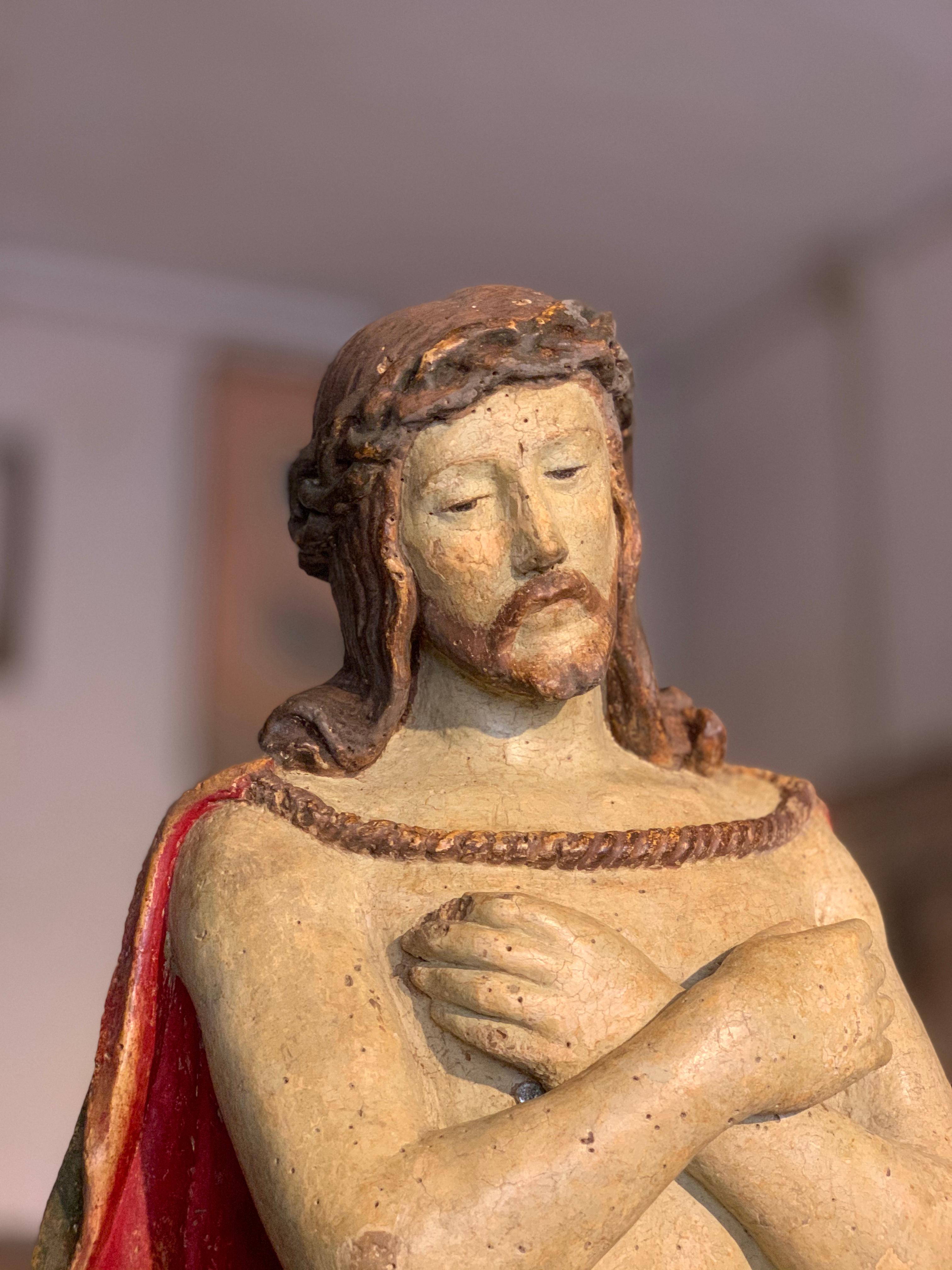 Early 16th Century, Christ Wooden Sculpture at 1stDibs