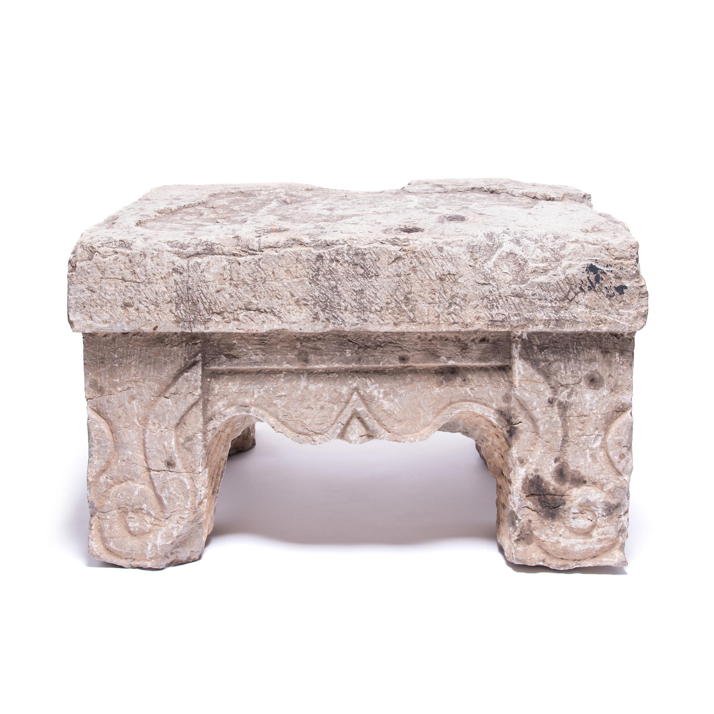 Chinese Ming Stone Table, c. 1600 For Sale at 1stDibs