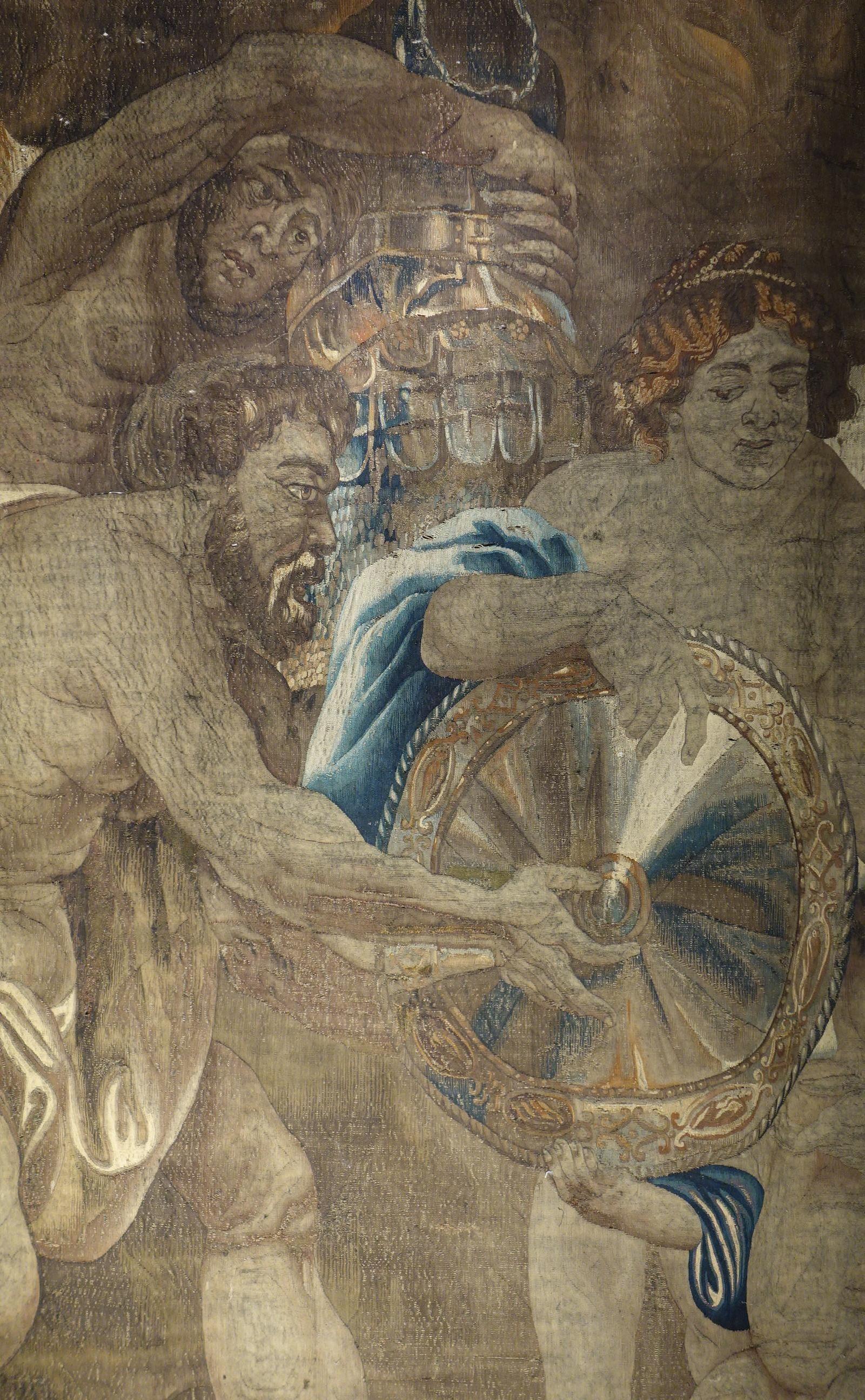 Early 17th Century Flemish Tapestry of Vulcan the Roman God of Fire at ...
