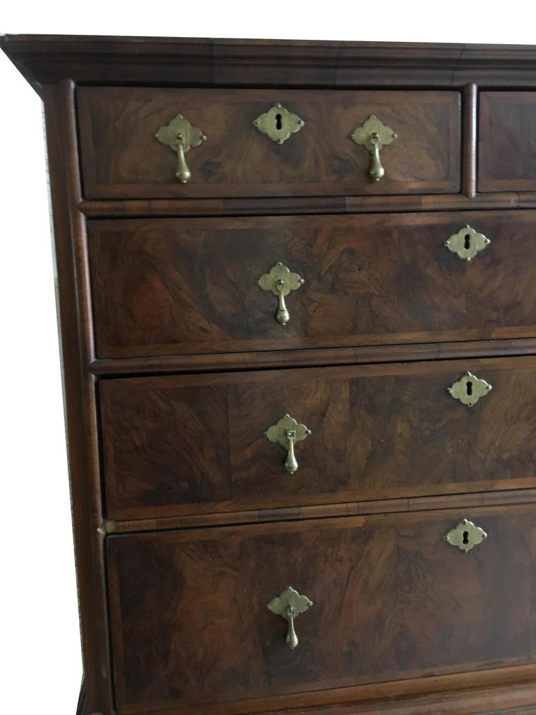 Early 18th Century Antique Walnut Chest on Chest or Highboy For Sale at ...