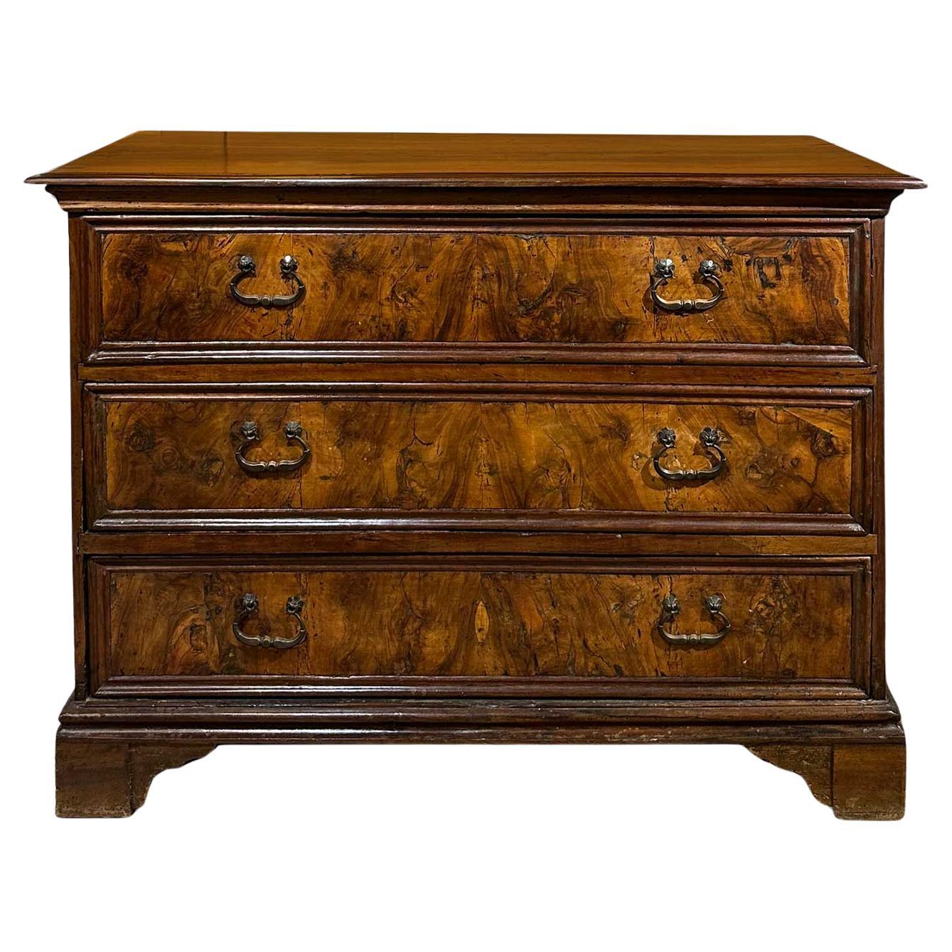 EARLY 18th CENTURY EMILIAN WALNUT CHEST For Sale at 1stDibs