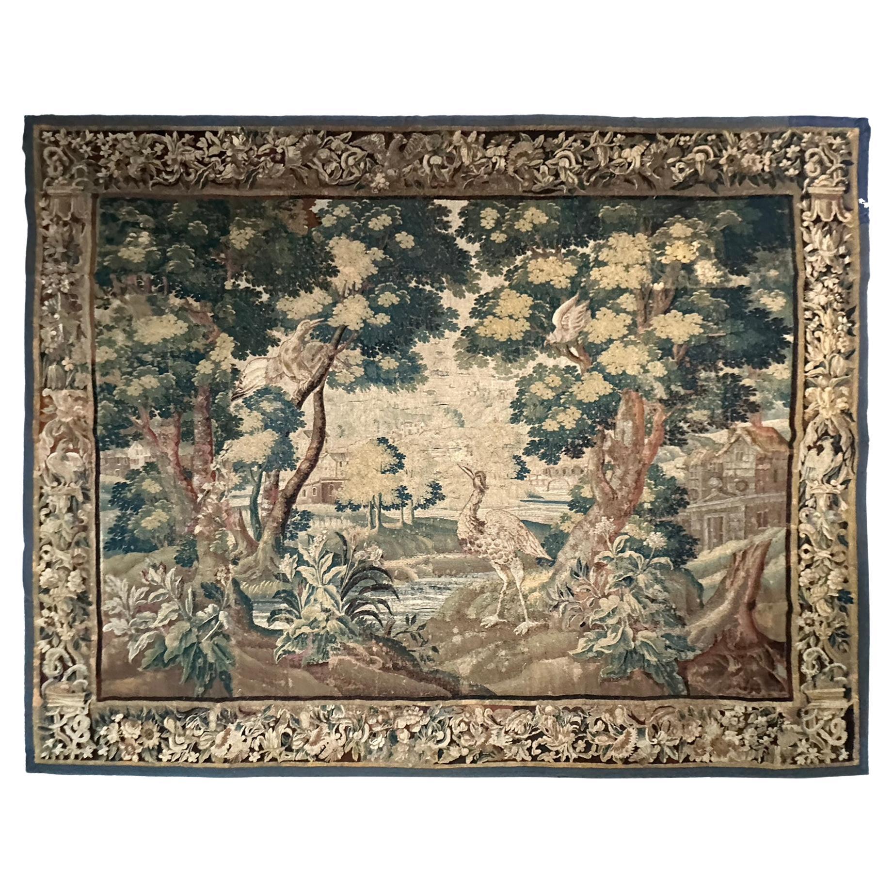 Antique 18th Century Flemish Mythological Tapestry, with the Greek ...