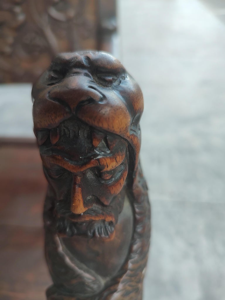 Early 18th Century Hand Carved with Figures Italian Renaissance ...