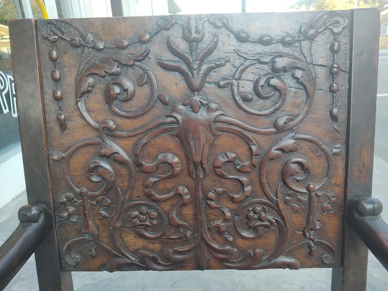 Early 18th Century Hand Carved with Figures Italian Renaissance ...