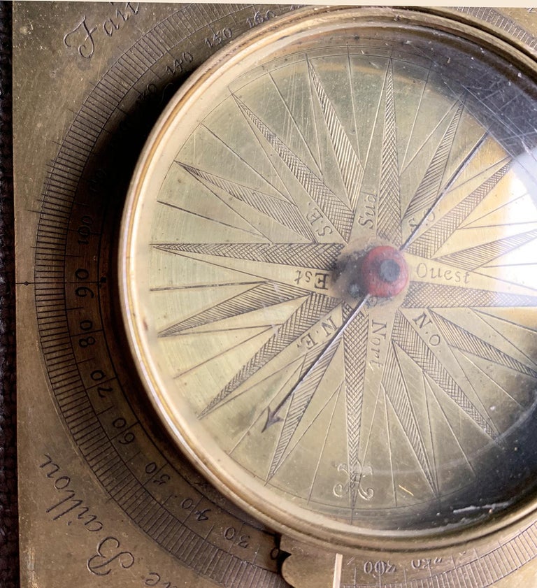 Early 18th Century Italian Compass, Pierre de Baillou, Milan For Sale ...